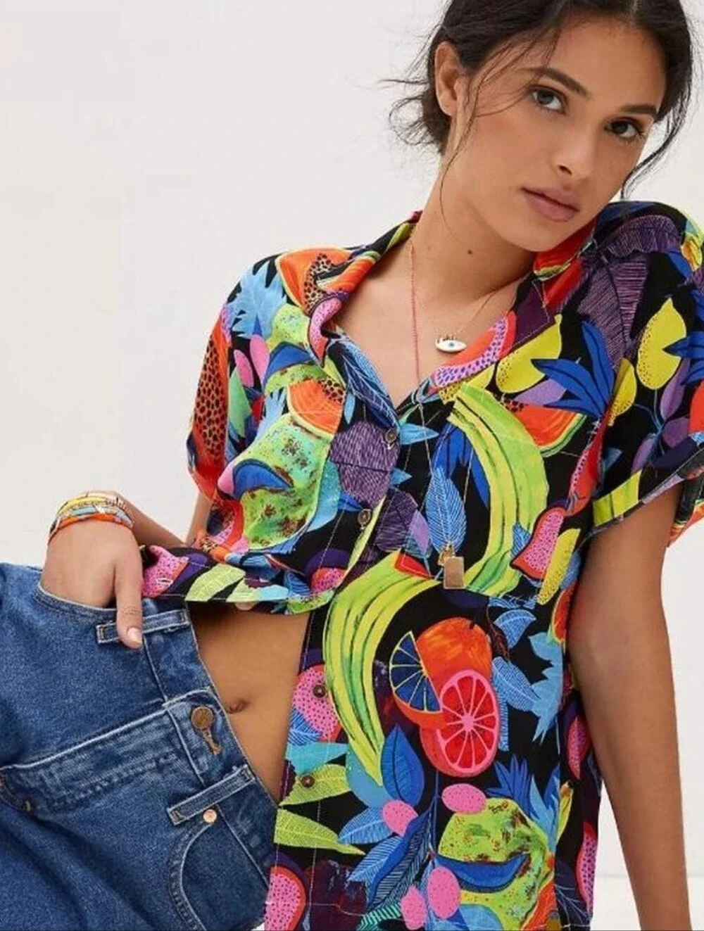 Anthropologie | Tops | Anthropologie New Orane Sigal Bonanza Surf ...